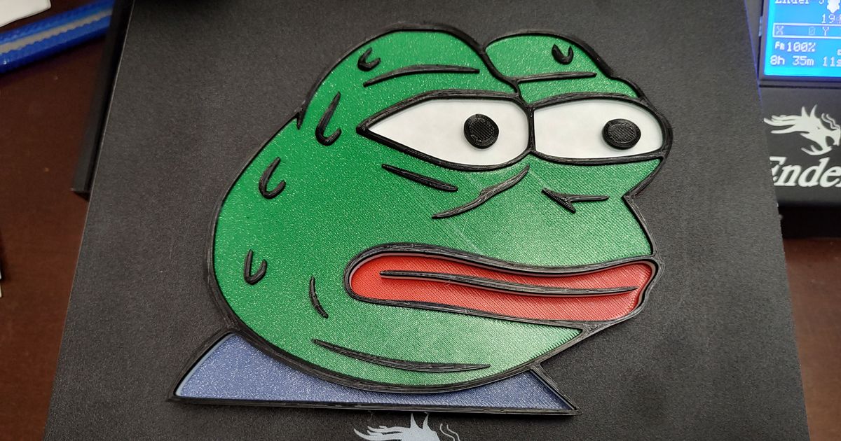 how to draw pepe the frog easy