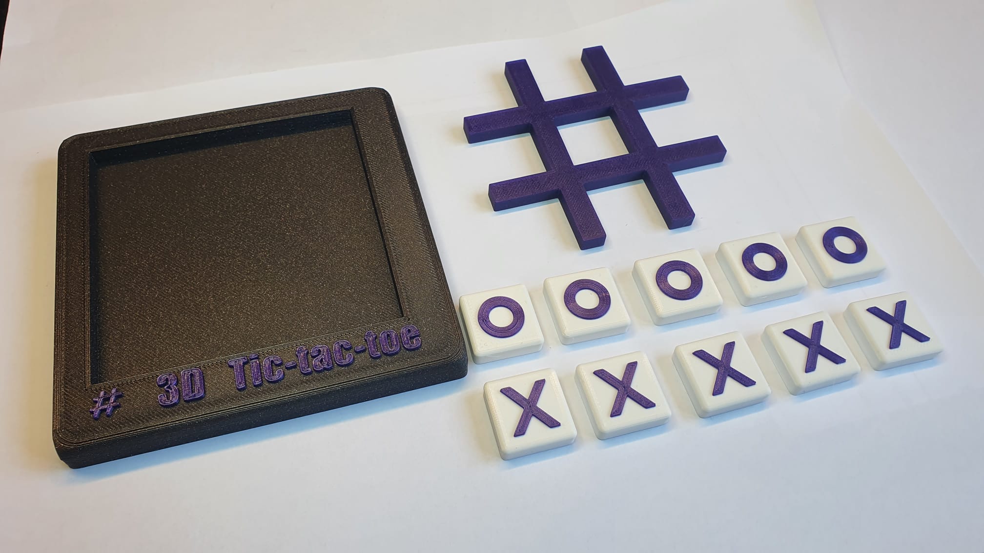 Simple "Tic-tac-toe" Game by Dino | Download free STL model ...