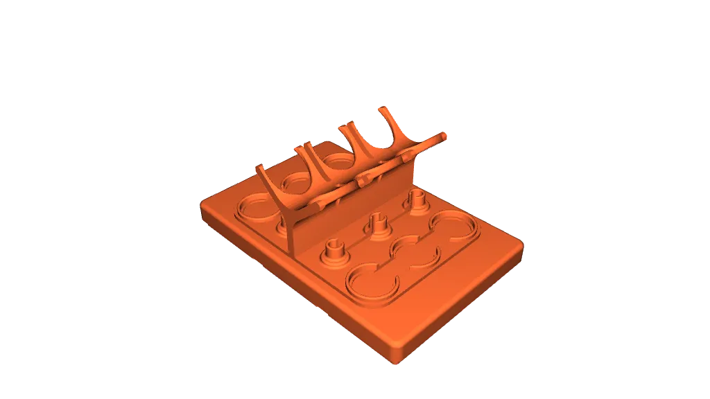 Gridfinity - Hanna Checker Cuvette Drying Rack by Cram | Download free ...