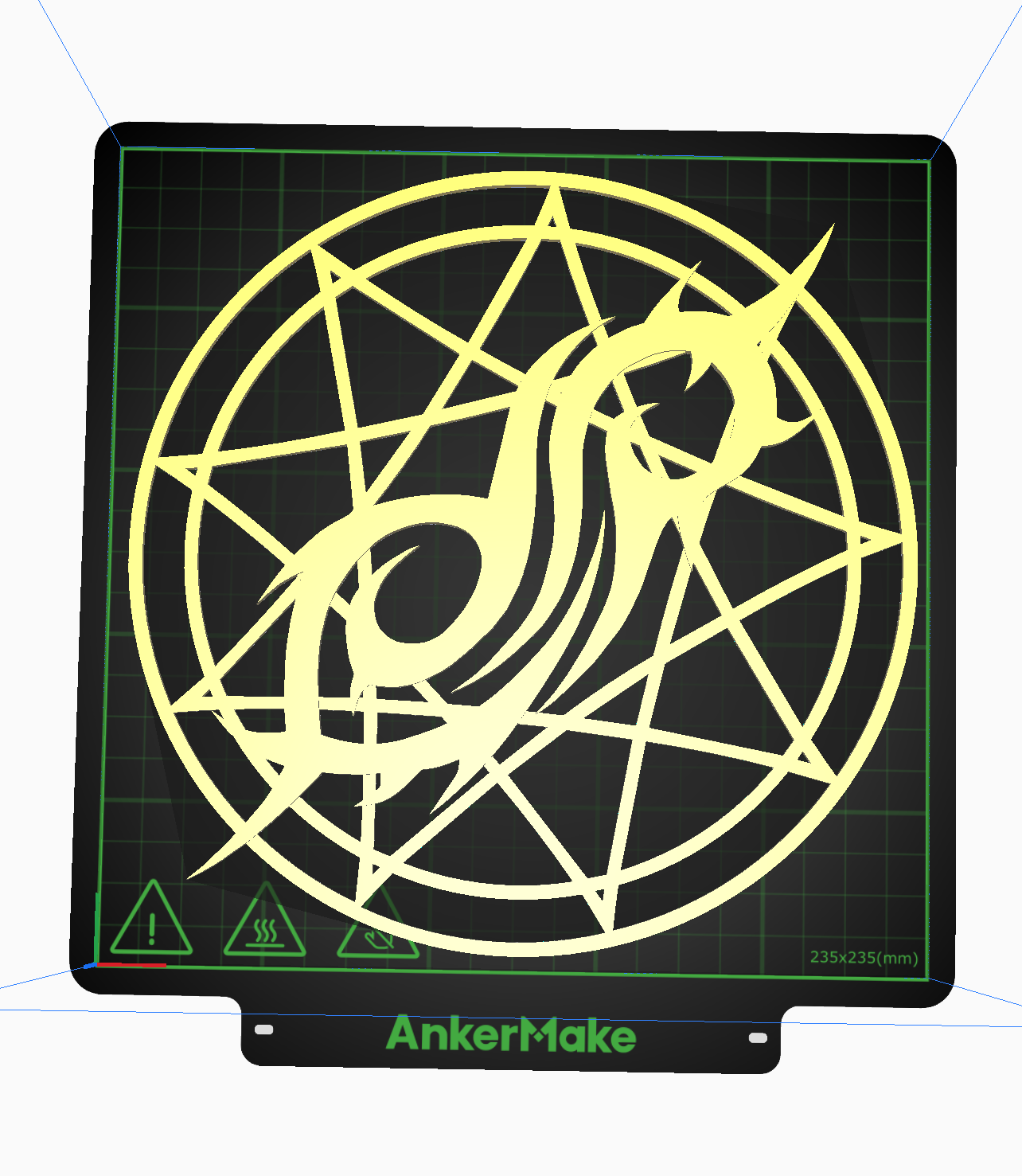 Slipknot Logo von KillerKreationz | Kostenloses STL-Modell ...
