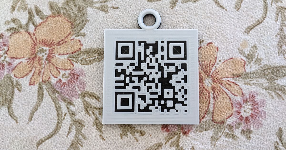 QR Code Christmas Tree Ornament by Bayan Jones | Download free STL ... QR Code Christmas Tree Ornament by Bayan Jones | Download free STL ...