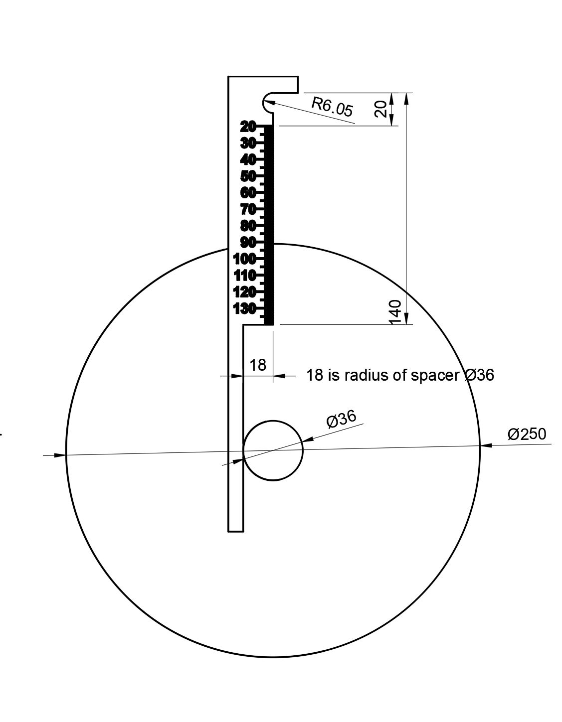 Tormek USB - Wheel Ruler by Ringarn67 | Download free STL model ...