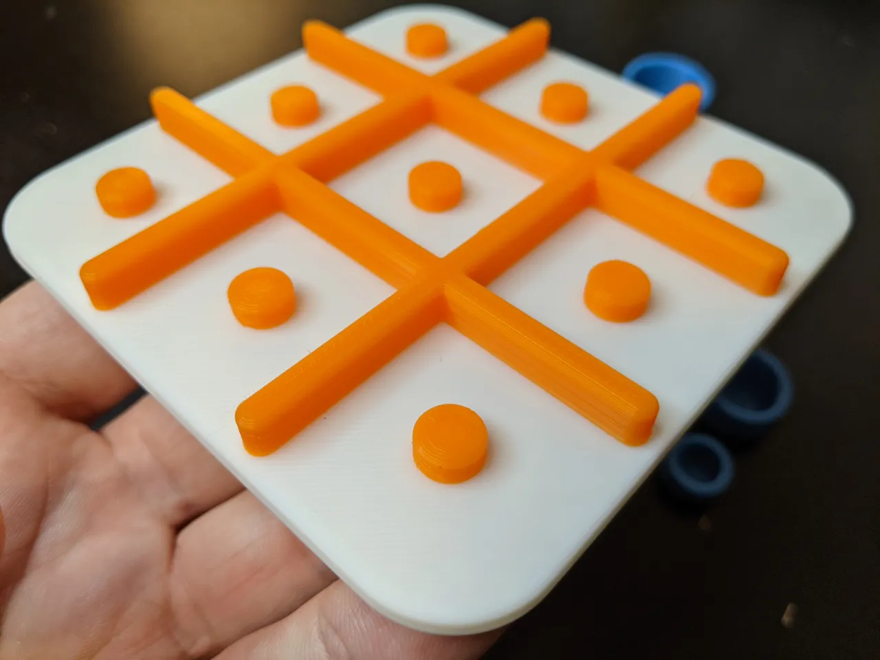 Tic-Tac-Cap: A Game of Stacking and Stealing by kriswillcode | Download free STL model ...
