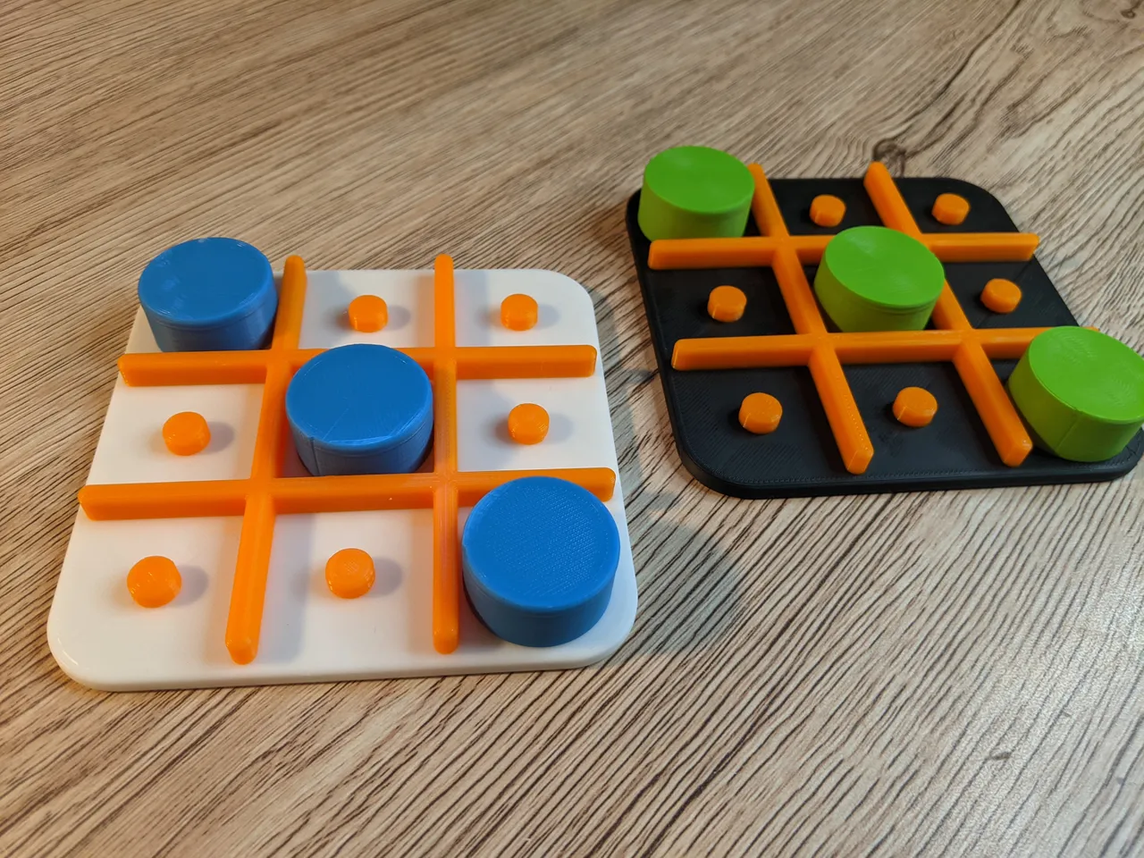 Tic-Tac-Cap: A Game of Stacking and Stealing by kriswillcode | Download free STL model ...