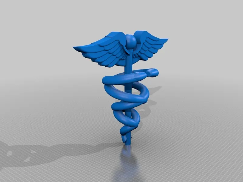 caduceus 3d