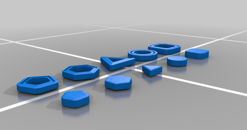 Coins - Two Tone by Rhanson | Download free STL model | Printables.com