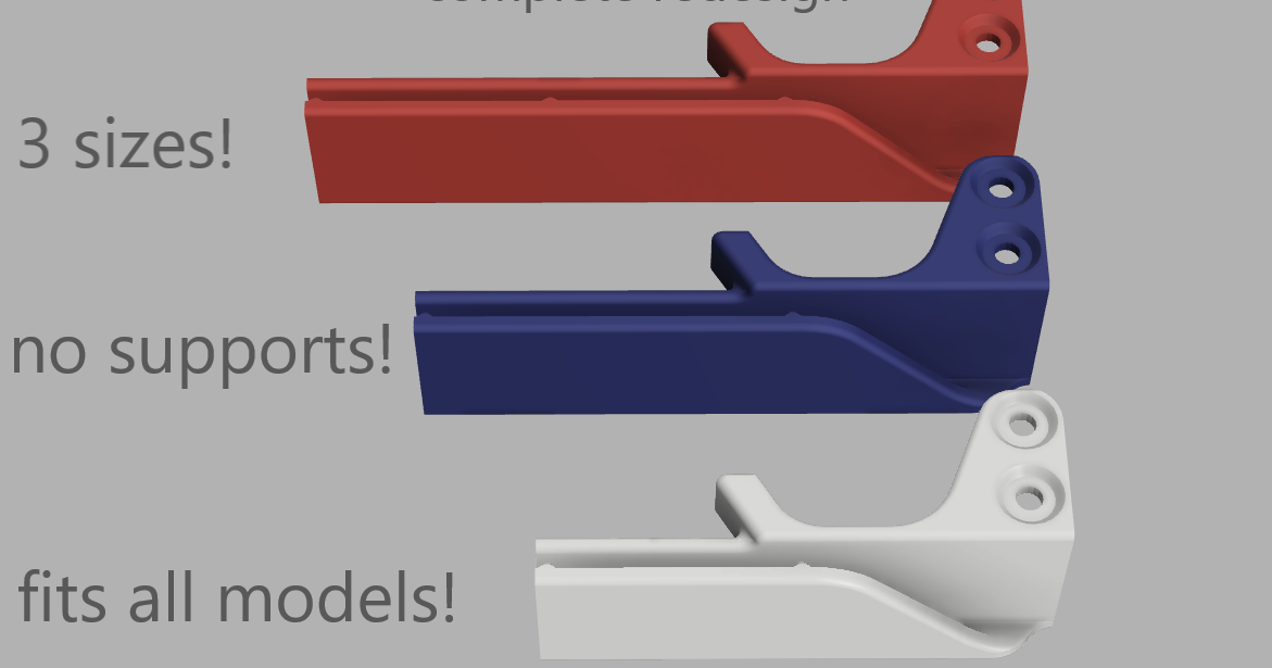 "slightly" overengineered Anti Drag Cable Holder / Clip for Elegoo Neptune 3 + 4 Series by The ...