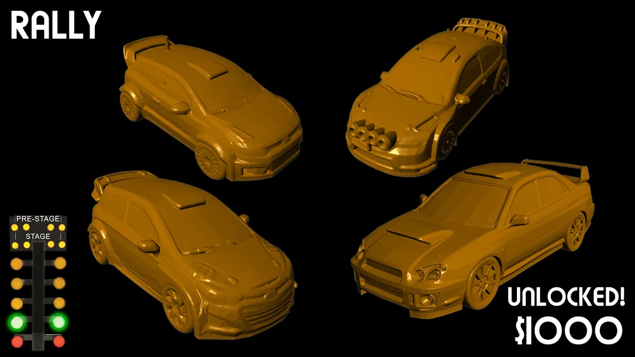 Subaru Impreza WRX STI by FickleFiendStudio | Download free STL model ...