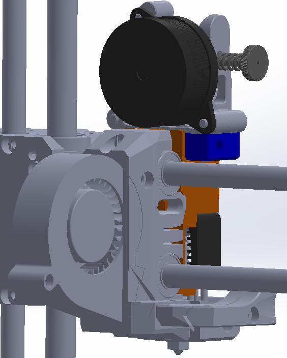 Sherpa Micro Extruder & Slice Mosquito Mount for Prusa Mini+ von ...