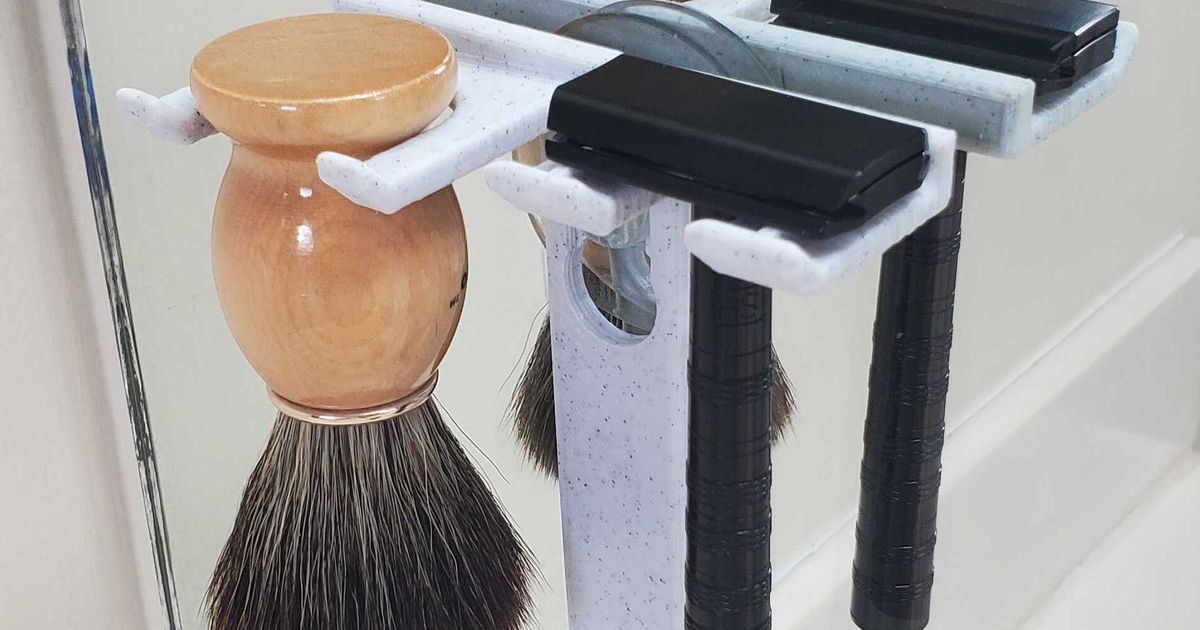 Henson Razor Shaving Station by Meximaker | Download free STL model ...