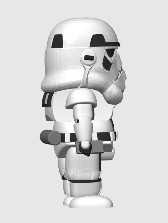 Cute Stormtrooper - Multicolor by Deltree3D | Download free STL model ...