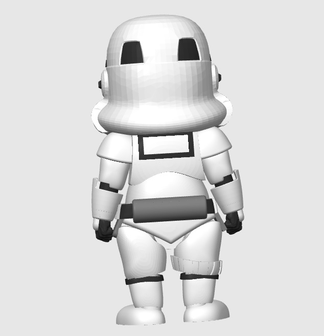 Cute Stormtrooper - Multicolor by Deltree3D | Download free STL model ...