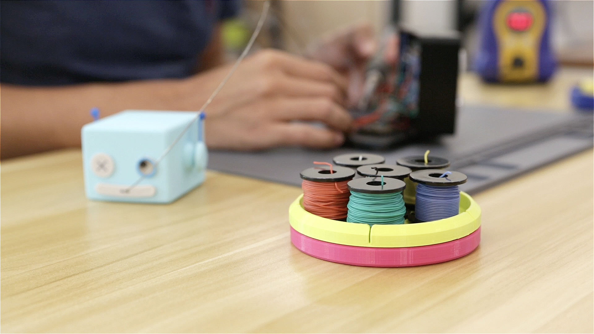 Wire Spool Holder Carousel by Adafruit | Download free STL model ...