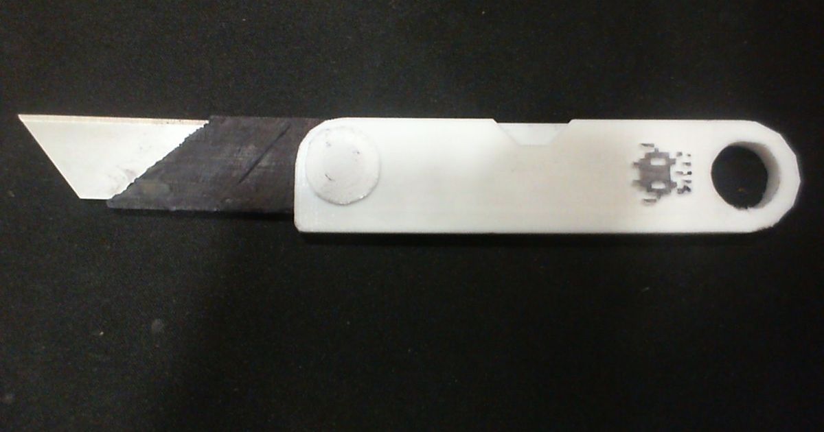 1992 Stanley Razor Knife by w3ndigo vallor.23 | Download free STL model ...