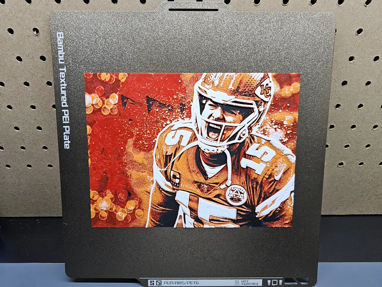 Hueforge - Kansas City Chiefs - Patrick Mahomes Portrait by Chad Stokes ...
