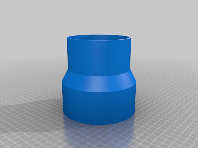 5X4 Reducer for Oneida Super Dust Deputy by gtrgeo | Download free STL ...