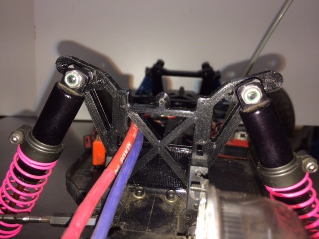 Losi XXCR Rear Shock Tower by gtrgeo | Download free STL model ...