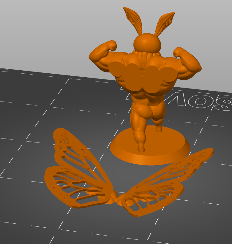 Swole Mothman! by Jessesaiah | Download free STL model | Printables.com