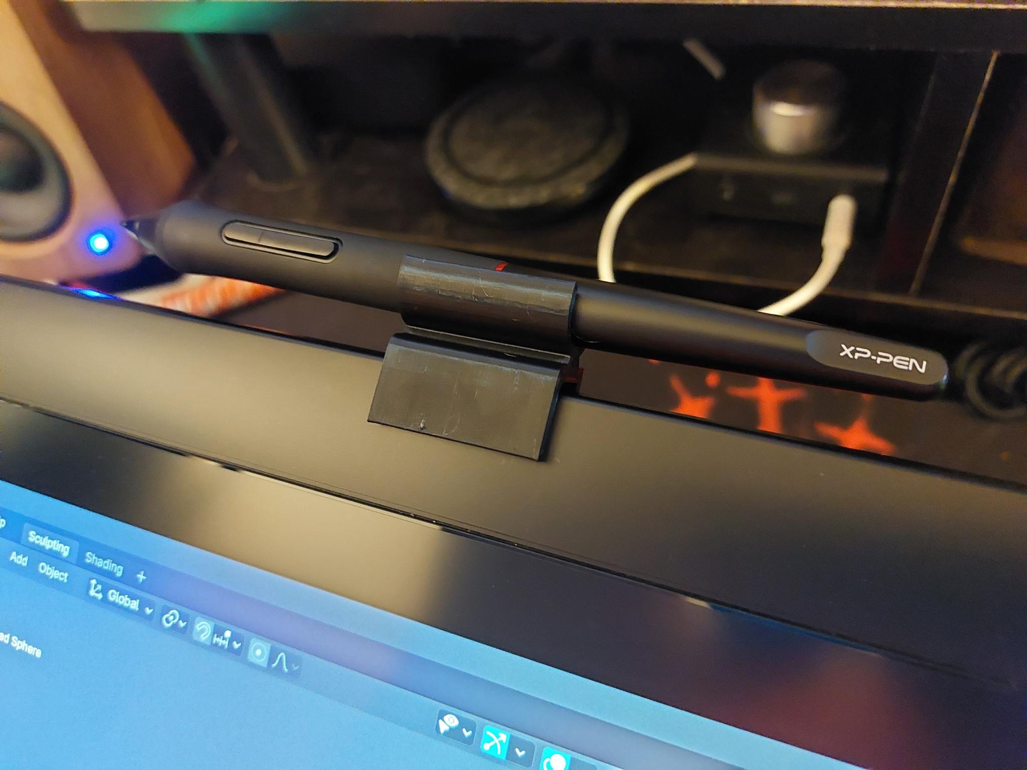 XP Pen Artist 13.3 Pro - Pen Clip by cadomac | Download free STL model ...