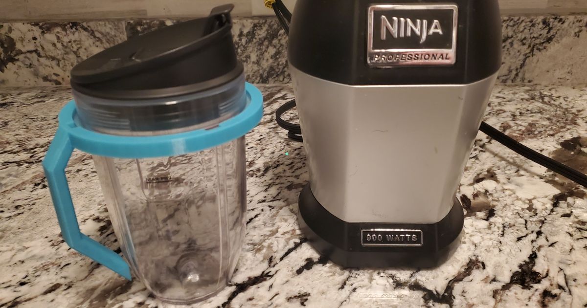 Ninja Professional 900 Watt Blender Handle by Mechatronics | Download ...