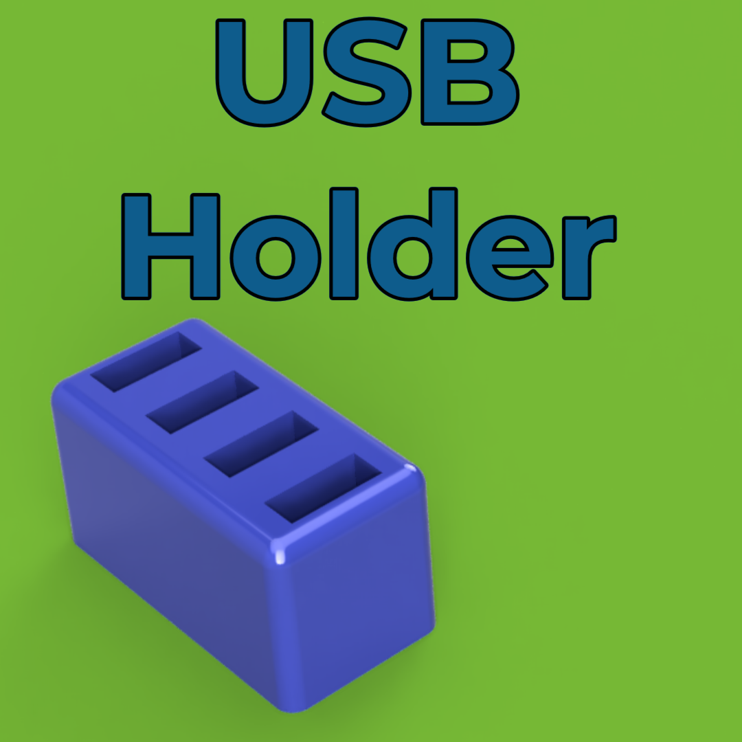USB Holder by Mr.Maker | Download free STL model | Printables.com