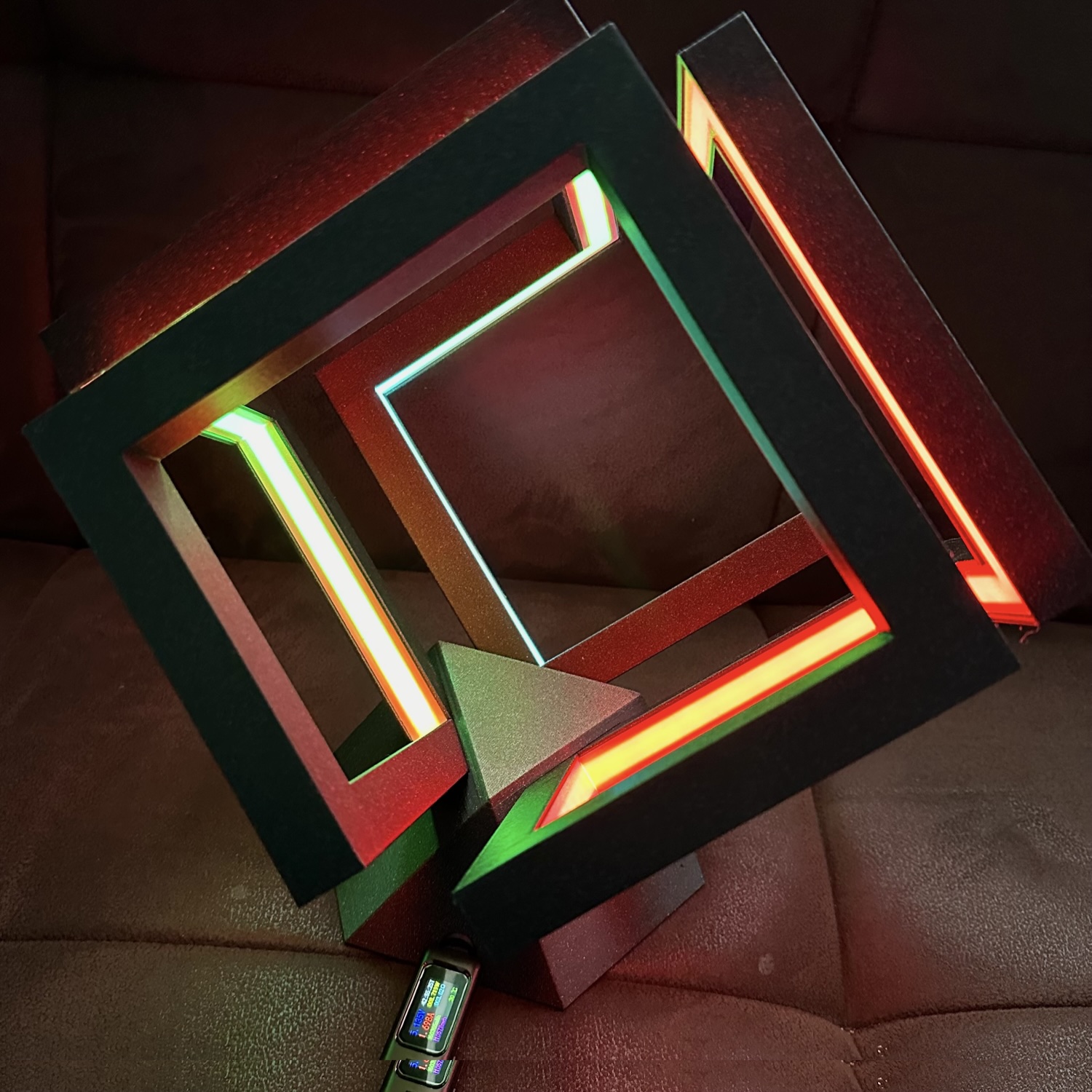 Infinity cube lamp (remix) by SerKo | Download free STL model ...