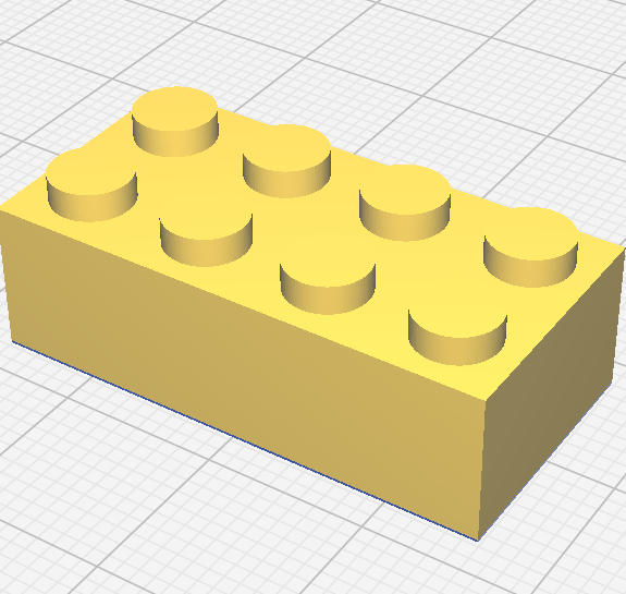 Lego brick (2-4) by Vidleb | Download free STL model | Printables.com