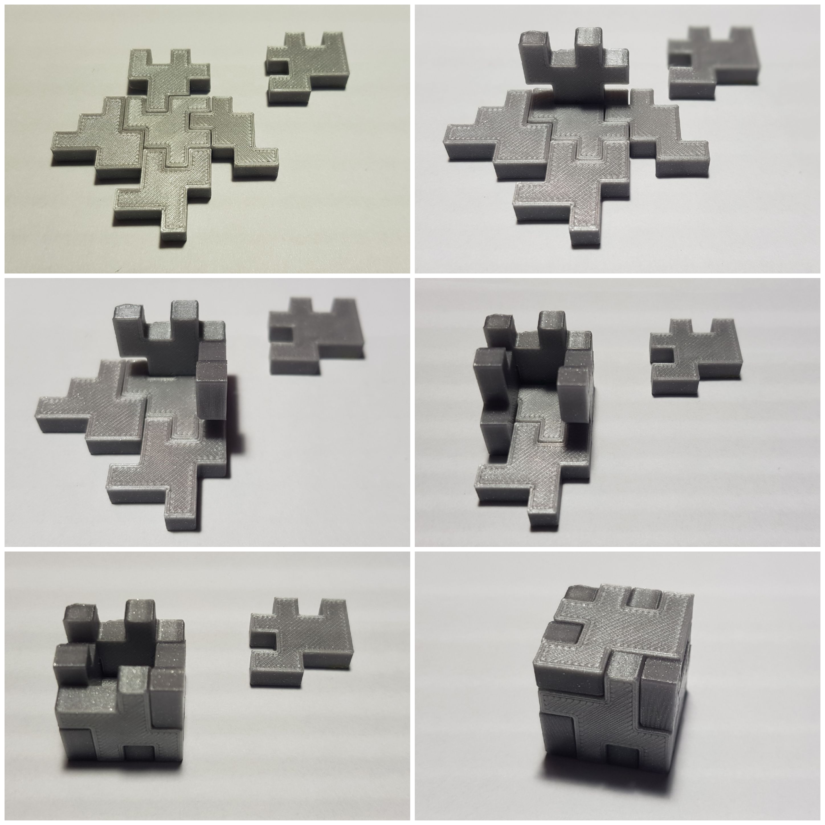 Würfel-Puzzle by Flexi-Maker | Download free STL model | Printables.com