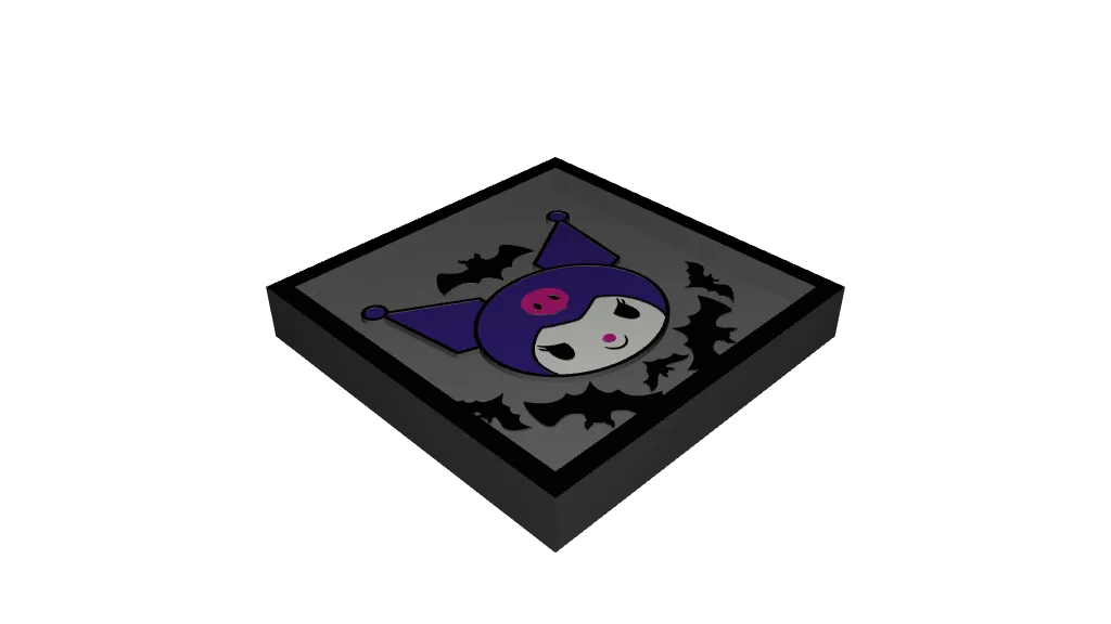 Kuromi - Hello Kitty and Friends Shadow Box by Jason M. | Download free ...