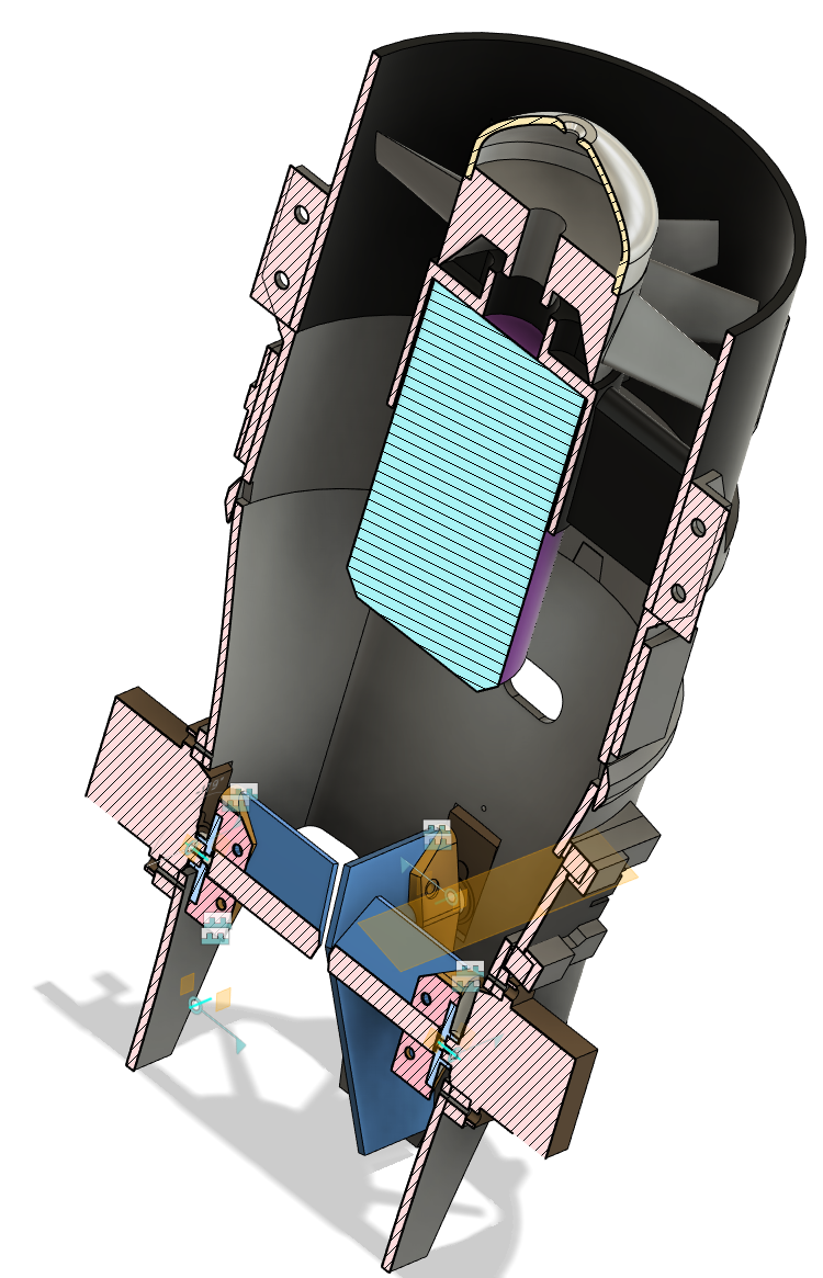 Ducted fan thrust vectoring drone by Bresc | Download free STL model ...