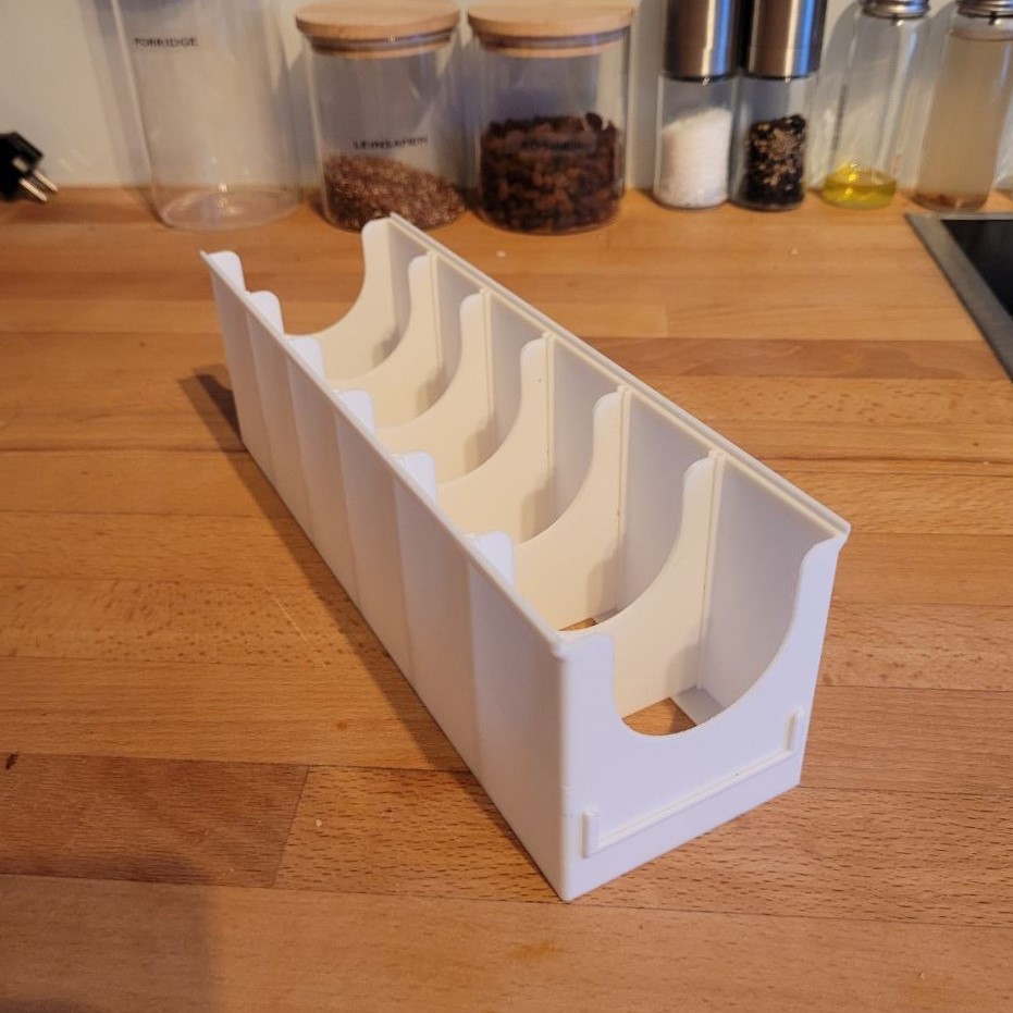 Stackable Tea Organizer with Dividers by Finn | Download free STL model ...