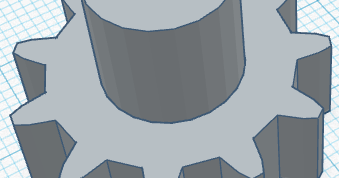 Gear with peg by Joquavious Demarcus | Download free STL model ...