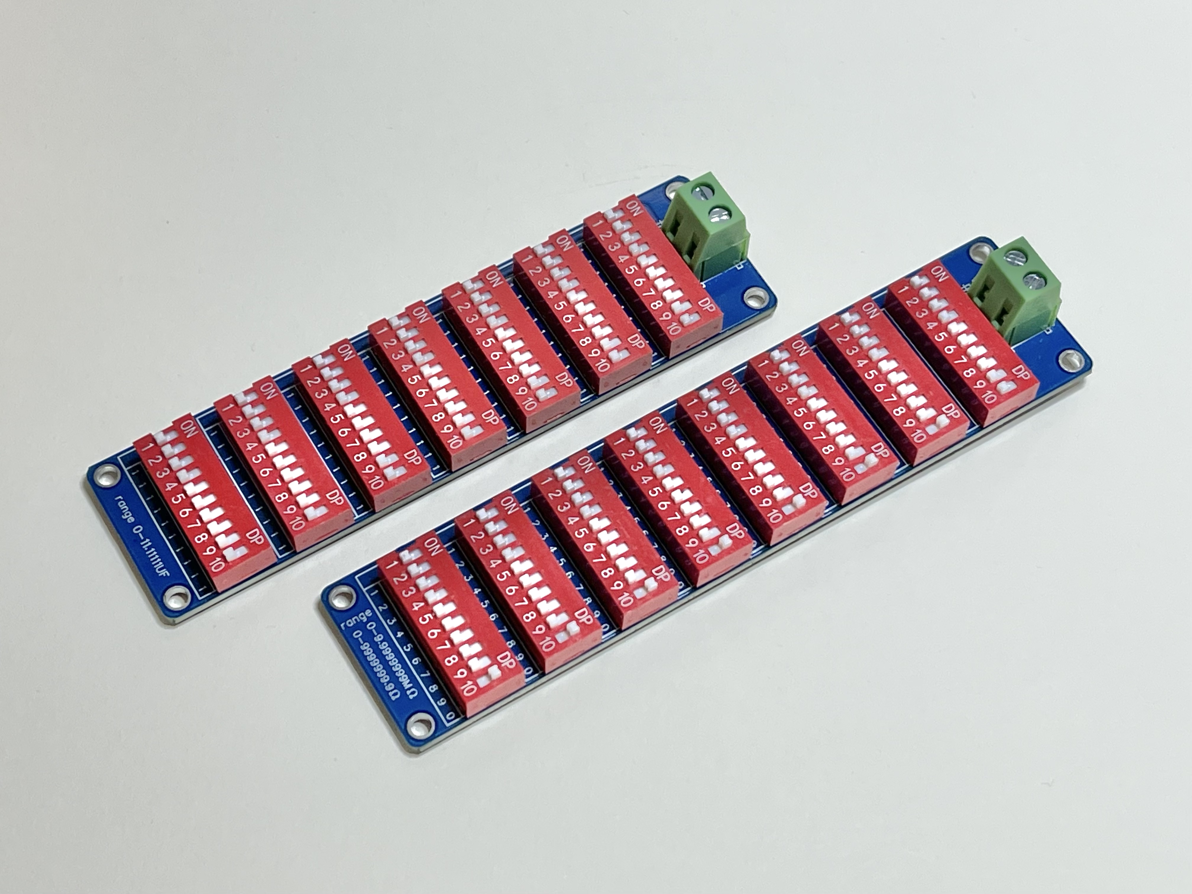 Cases for R and C decade boxes with DIP-switches by Arnoud Whizzbizz ...