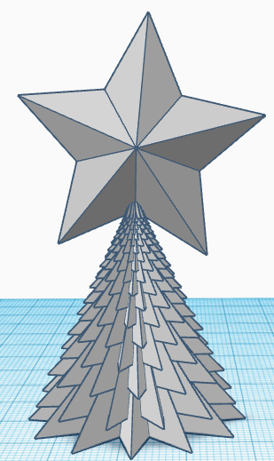 Tree with oversized star by Joquavious Demarcus | Download free STL ...
