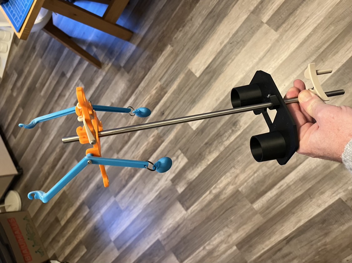 CSM colorwork yarn mast by pandel | Download free STL model ...