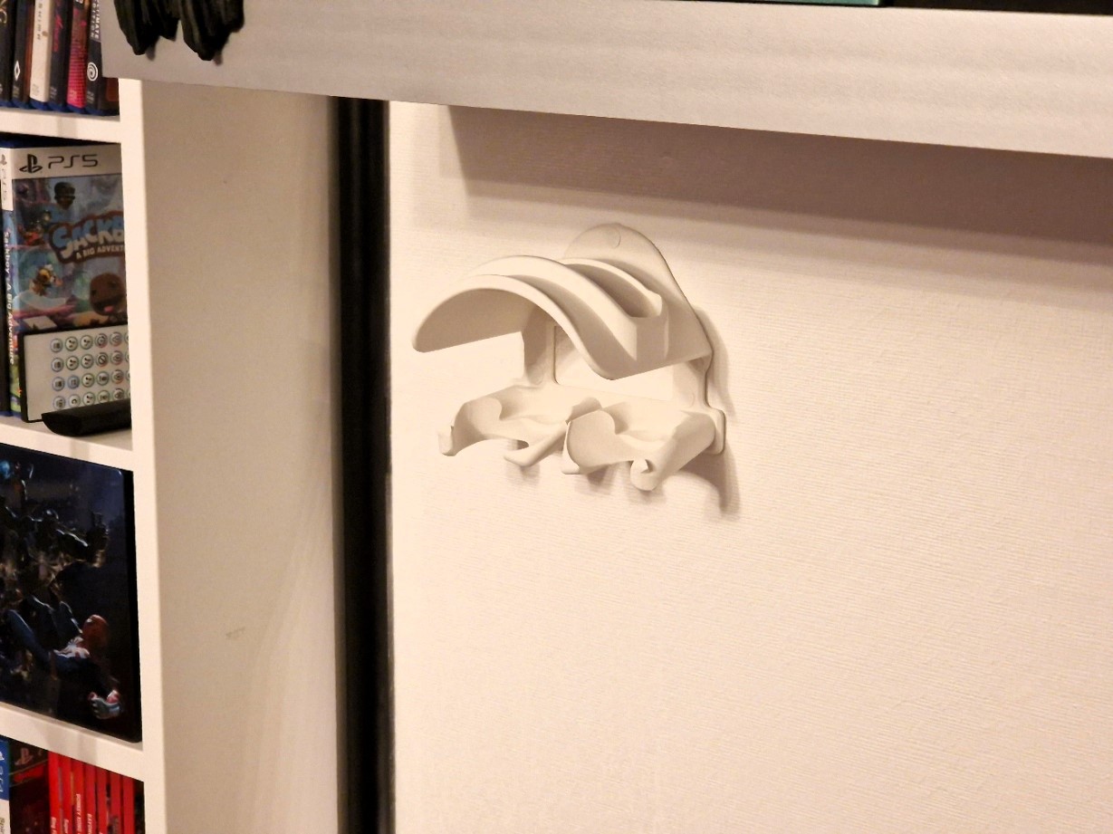 Quest 3 Wall Mount (Headset + Controllers) by SmashD | Download free ...