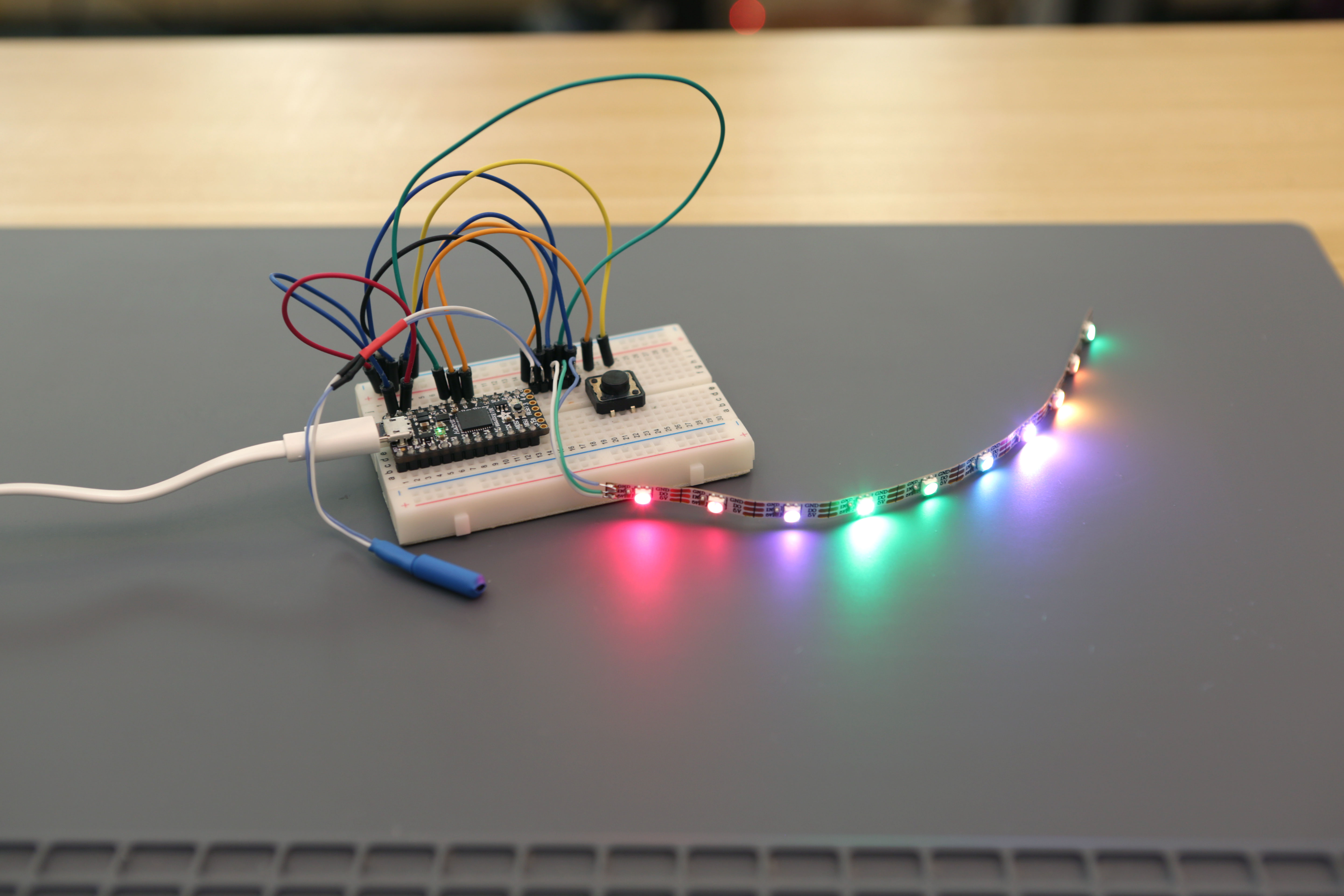 LED Trampoline – NeoPixels and CircuitPython by Adafruit | Download ...