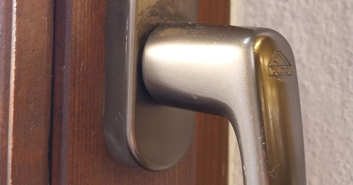 Window handle cover by Šárka B. | Download free STL model | Printables.com