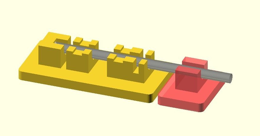 Grinding and cutting jig for Skelestruder 5mm shaft by mkgin | Download ...