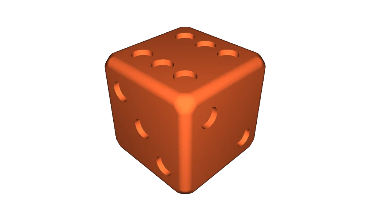 Dice 2 Color (Multi-color) by MajorOCD | Download free STL model ...