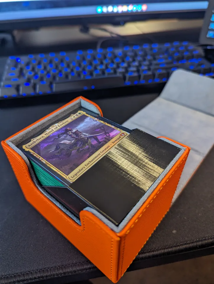 Horizontal Commander Deck Box Insert by OnceWasPerfect | Download free ...