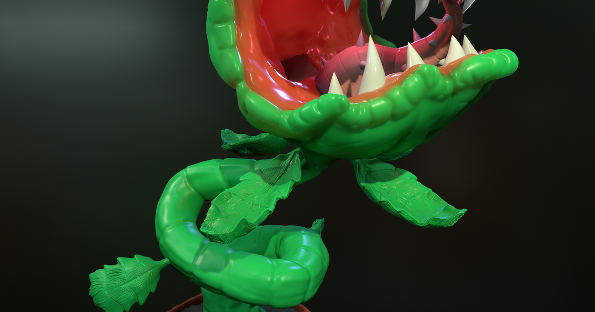 Carnivorous Plant by MaVeRa | Download free STL model | Printables.com