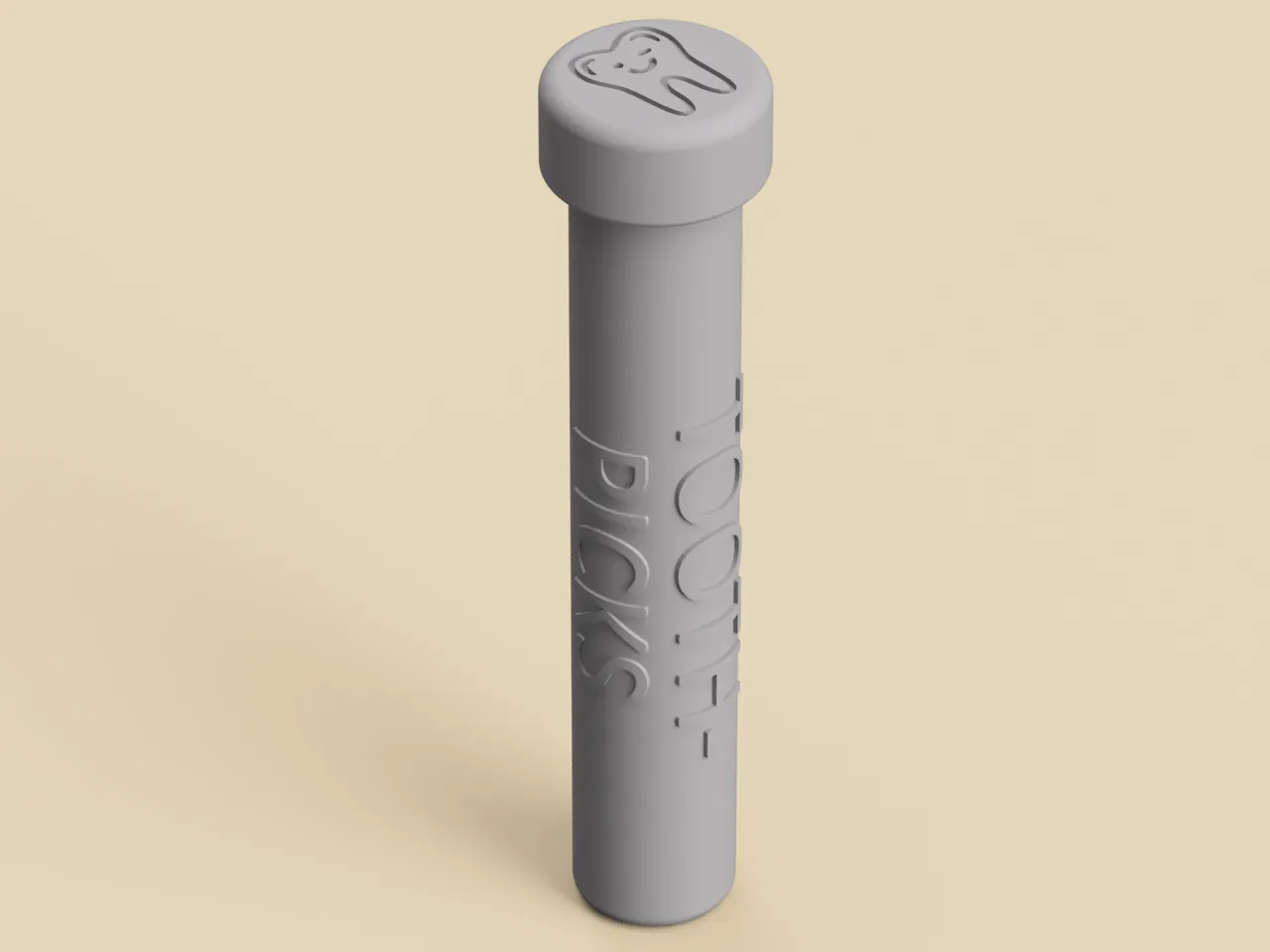 Travel Container for Tooth Picks by Maker´s Design Journal | Download ...