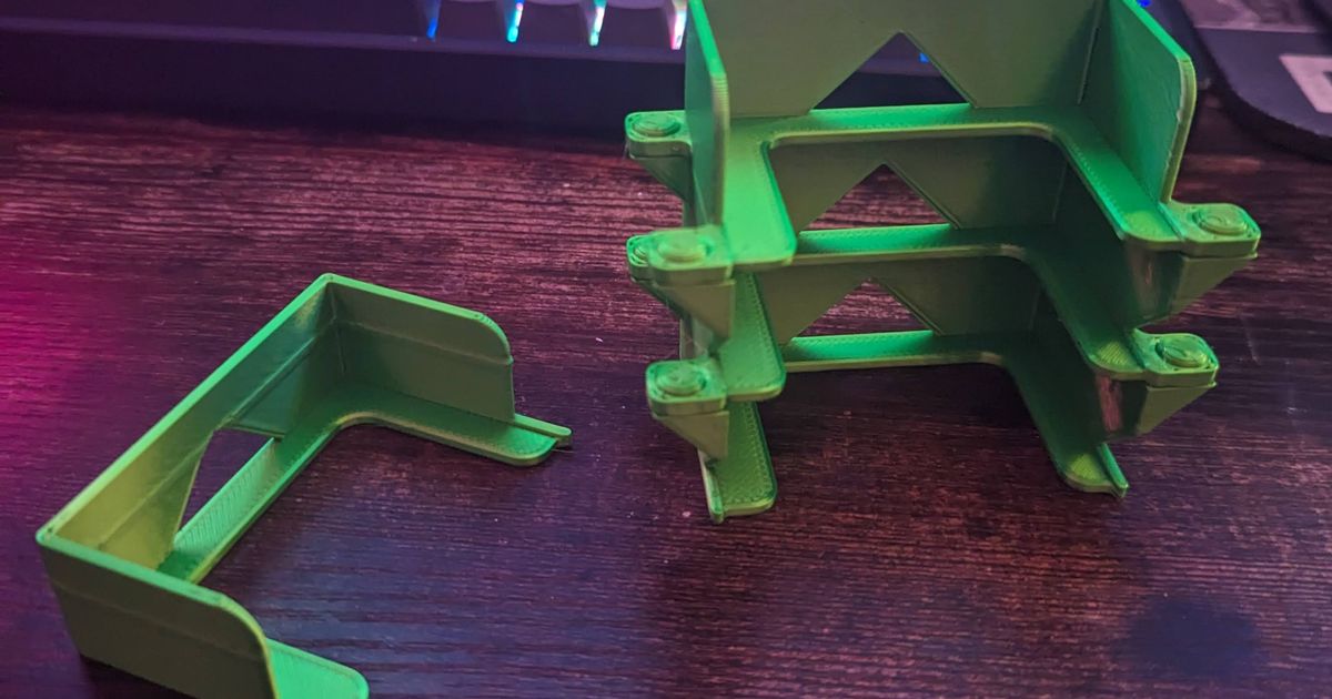 Modular Card Trays for Unsleeved Cards (Sized for Tiny Epic series) by ...