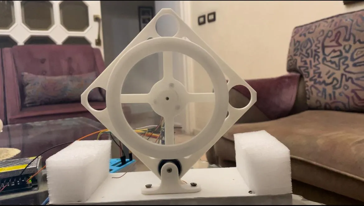 1D Reaction Wheel by Omar Kassar | Download free STL model | Printables.com