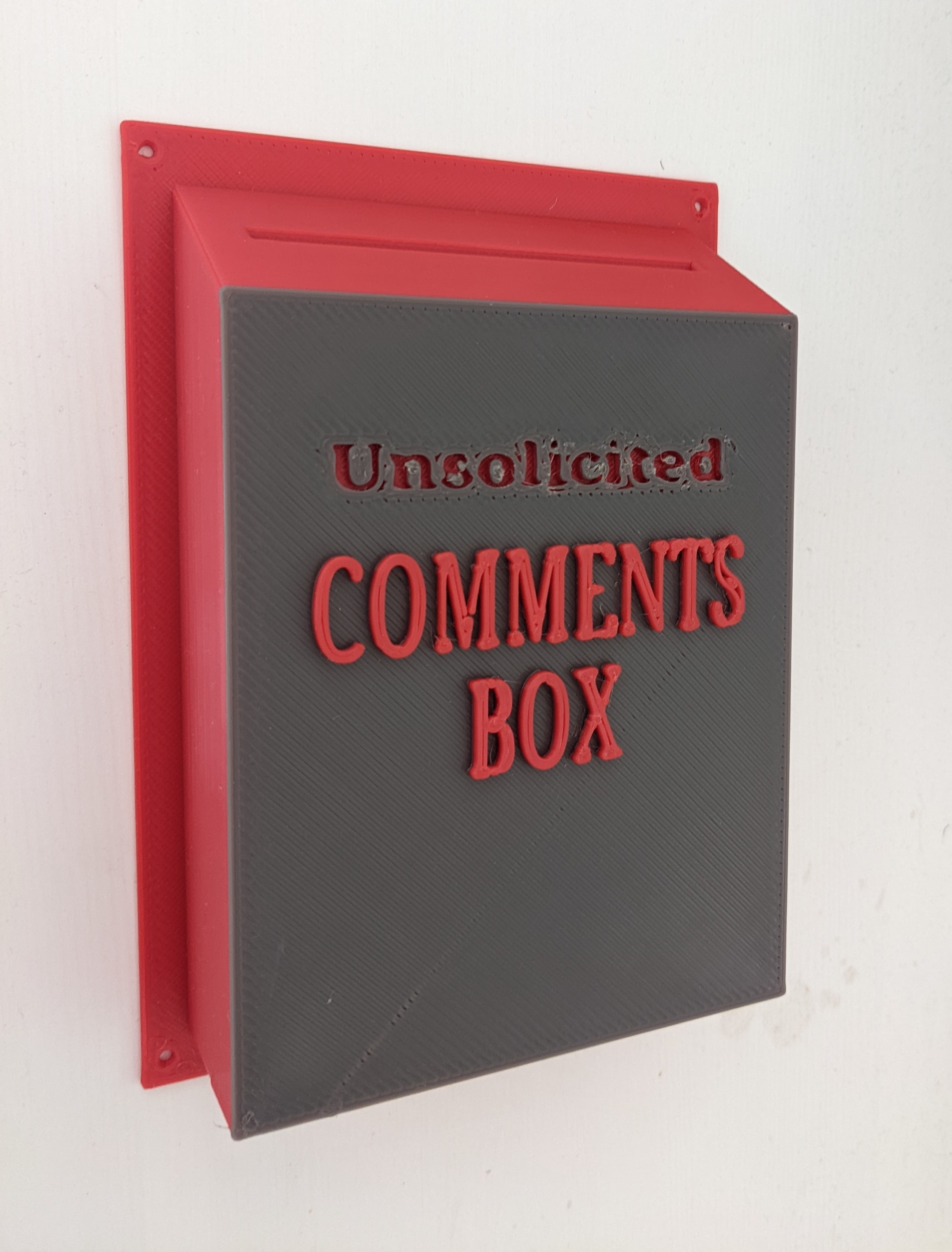 Unsolicited COMMENTS BOX by j3zm0n7e | Download free STL model ...