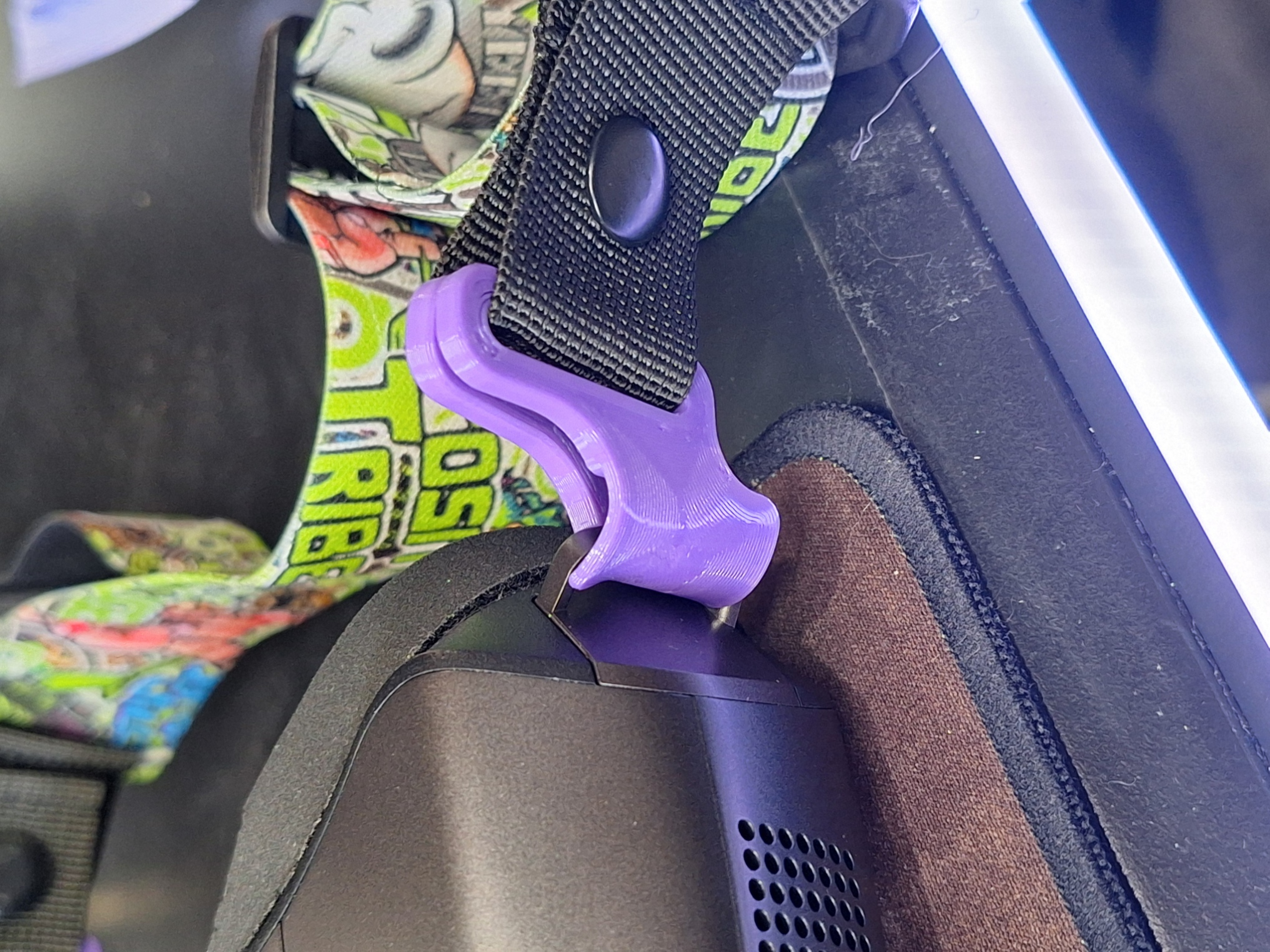 Goggle X Strap adapter Flat Printed by Kaho_fpv | Download free STL ...
