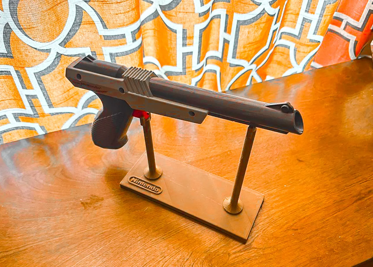 Nintendo Zapper Stand by Cristiana | Download free STL model ...