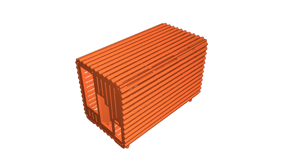 Mini ITX PC case by DRDA | Download free STL model | Printables.com