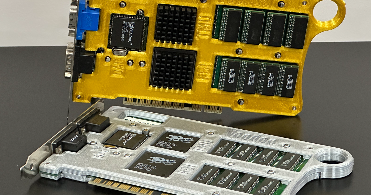 Diamond Monster 3D Voodoo 1 Armor by Jeff Chen | Download free STL ...